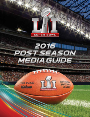 2016 NFL Postseason Media Guide | Football Weblog